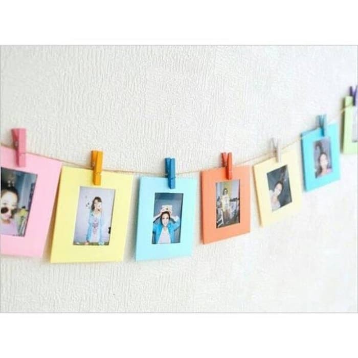 KAYU Polaroid Photo Clips Made Of Colorful Wooden Tumblers | Shopee ...