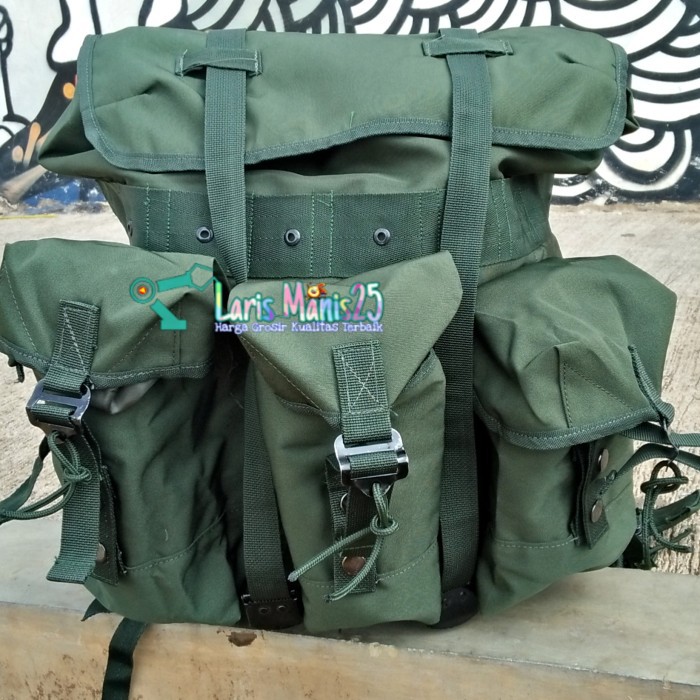 Korean Backpack TNI Ration Army Backpack | Shopee Malaysia