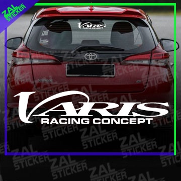 * CAR STICKER VARIS RACING JDM MYVI AXIA ALZA BEZZA SAGA HONDA PERSONA ...