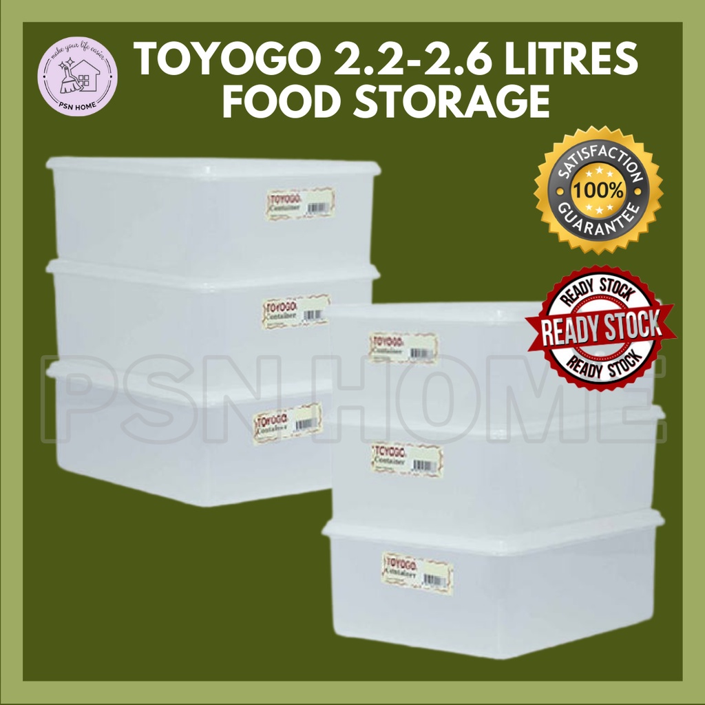 TOYOGO 2.2Litres Microwave Food Storage Container Microwavable ...