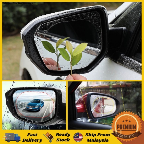 2pcs Car Rearview Mirror Anti Rain Film Car Window Mirror Protective ...