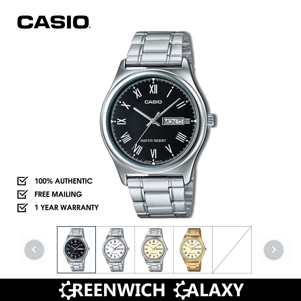 Casio Classic Analog Watch (MTP-V006D-1B) | Shopee Malaysia
