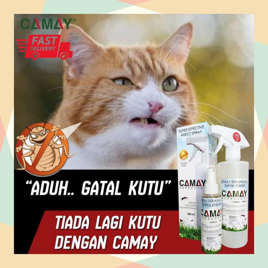 Spray Kutu Luka Kurap Kucing Kutu Anjing Kutu Haiwan Berkesan Tanpa ...