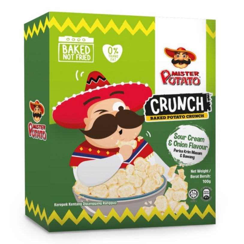 Mister Potato Baked Potato Crunch | Baked not Fried | Himalayan Salt ...