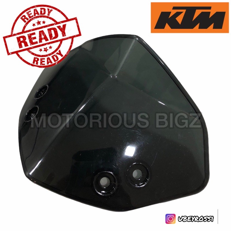 VISOR KTM DUKE 200 / 250 / 390 KTM DUKE ORIGINAL WINDSHIELD KTM DUKE ...