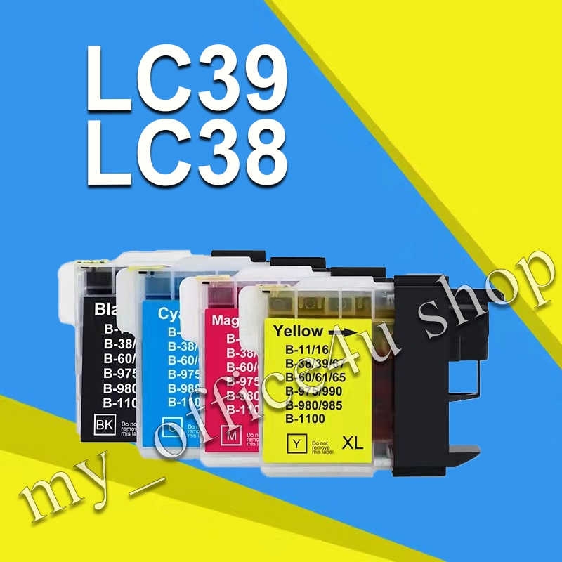 LC39 LC38 ink Cartridge Compatible for Brother Dcp- J125 Dcp-J315w Dcp ...