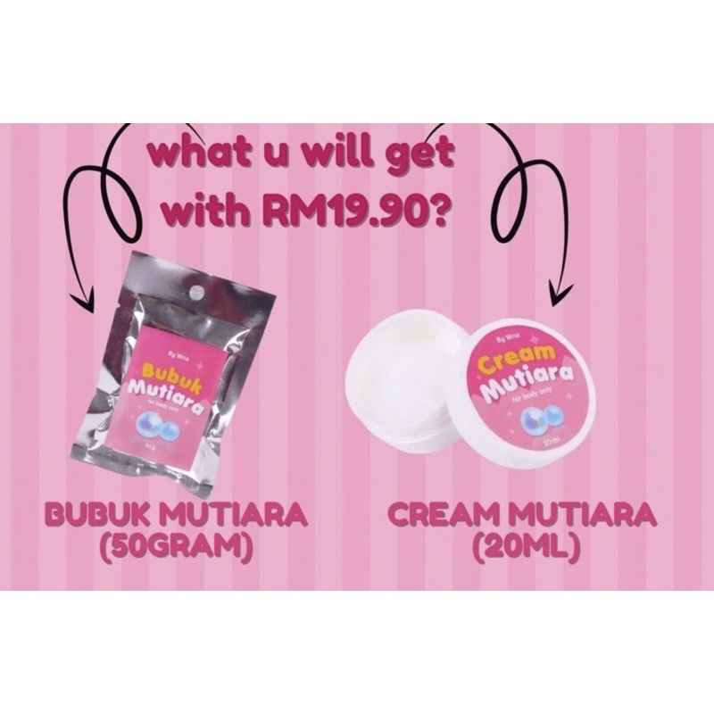 2IN1 BUBUK MUTIARA BY WNA ( 💯%ORIGINAL HQ ) | Shopee Malaysia