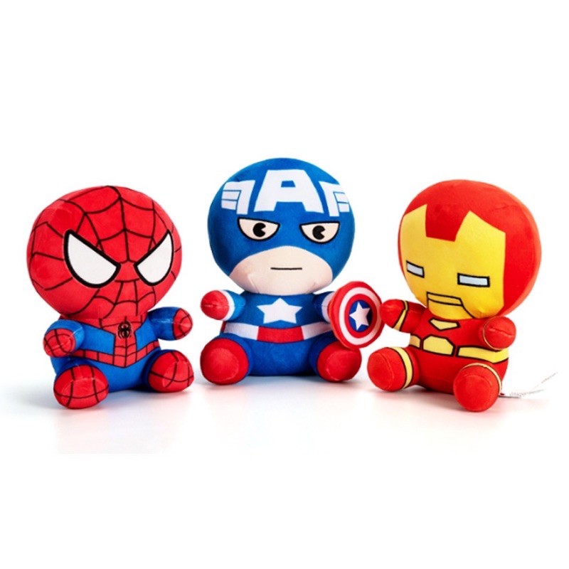 Marvel Miniso Plush Stuffed Toy Doll Ironman Thor Black Widow Hulk ...