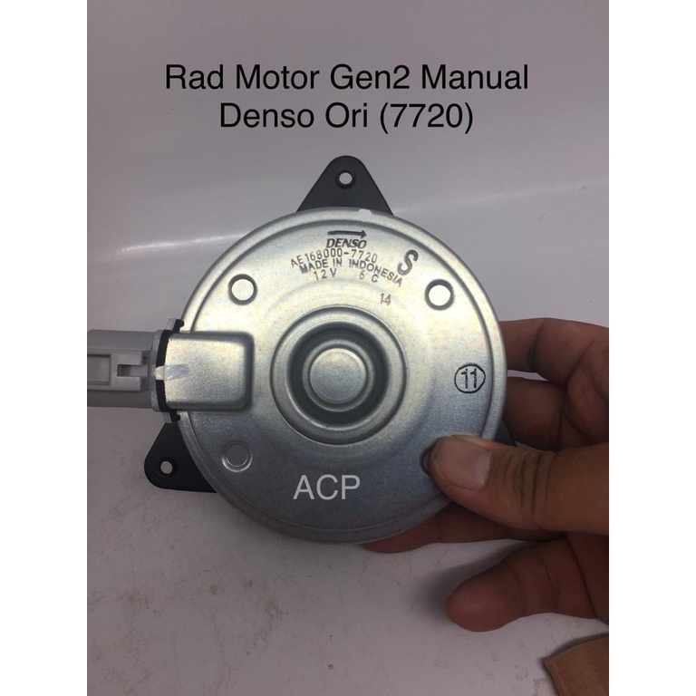 ORIGINAL DENSO FAN MOTOR GEN 2/PERSONA/VIOS 03/BLM FLX (AE16800-7720 ...