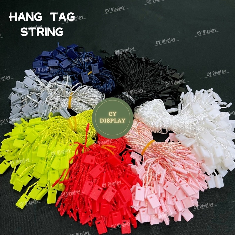 CYDISPLAY Jewelery Price Tag Hang Tag String Rope Nylon 200pcs Tali ...