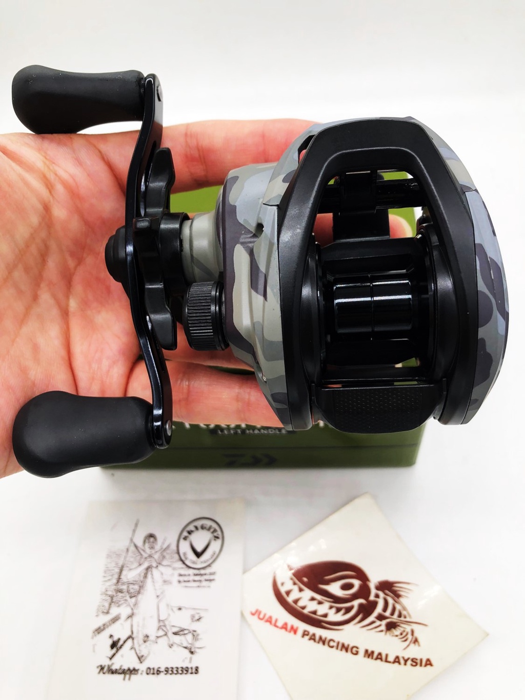 DAIWA 2022 PR PR100H PR100HL Camo Left BC Baitcasting Fishing CASTING ...