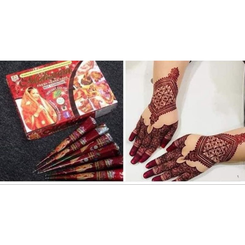 INAI MAHARANI MERAH MENYALA ... | Shopee Malaysia