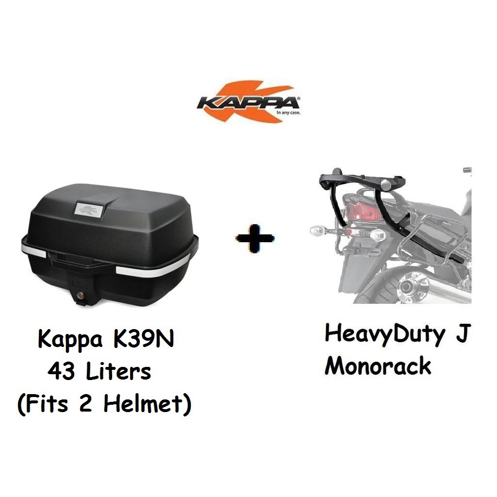 Combo Set Kappa K39N Top Box + Heavy Duty Racking ADV160 Y16ZR Y15ZR ...