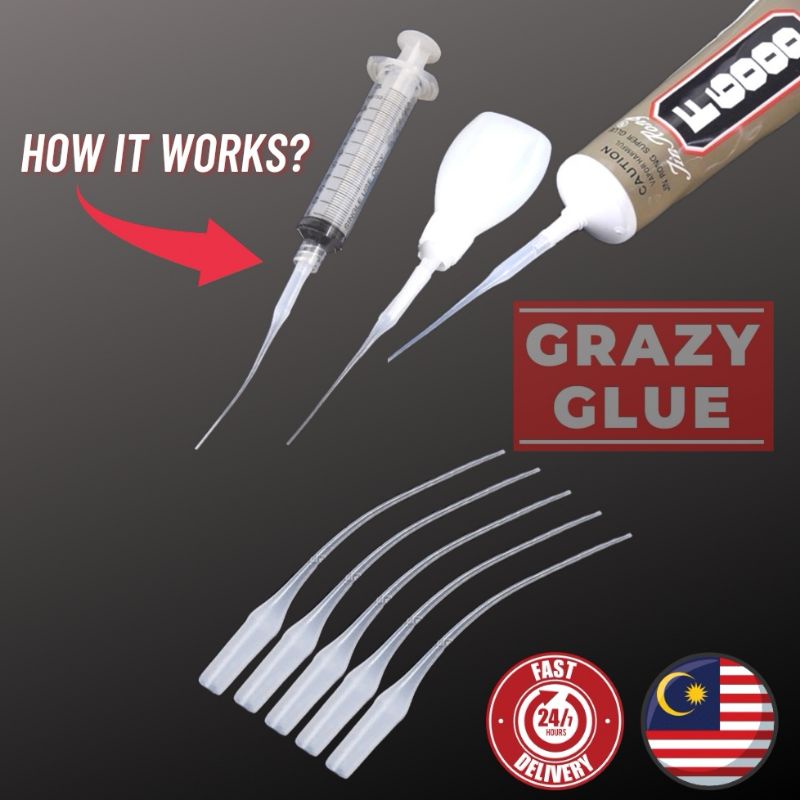 (1pc) Grazy Super Glue Capillary 502 Dropper Nozzle Dispensing Head 502 ...