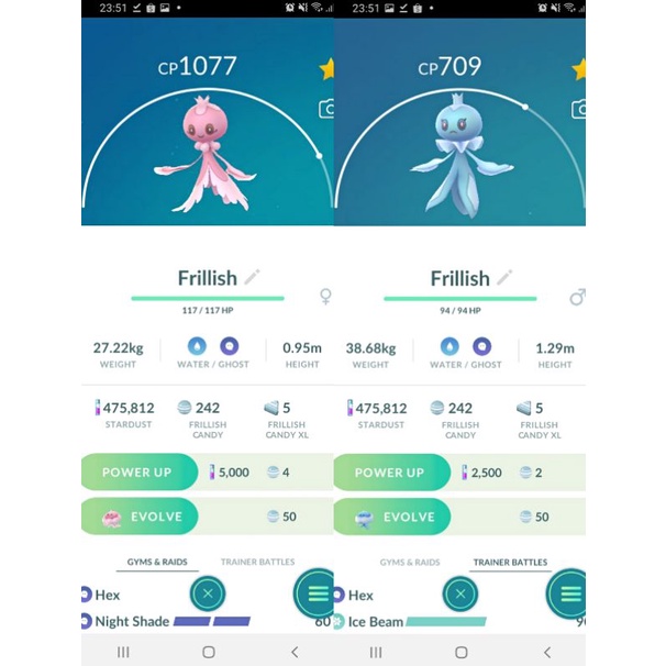 (592) Frillish Pokemon Go Trade (Pink/Blue) | Shopee Malaysia
