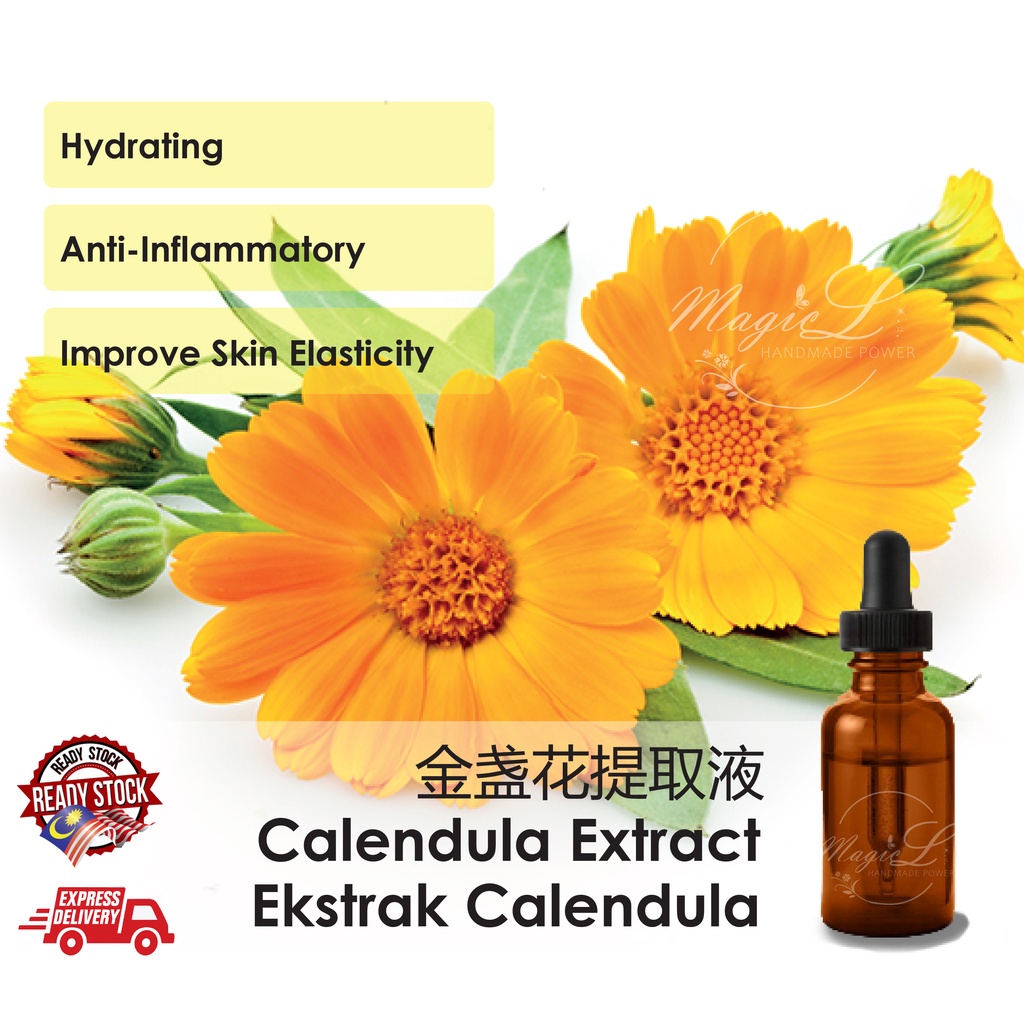 Calendula Liquid Extract (Colorless) 金盏花萃取液 (无色) Ekstrak Cecair ...