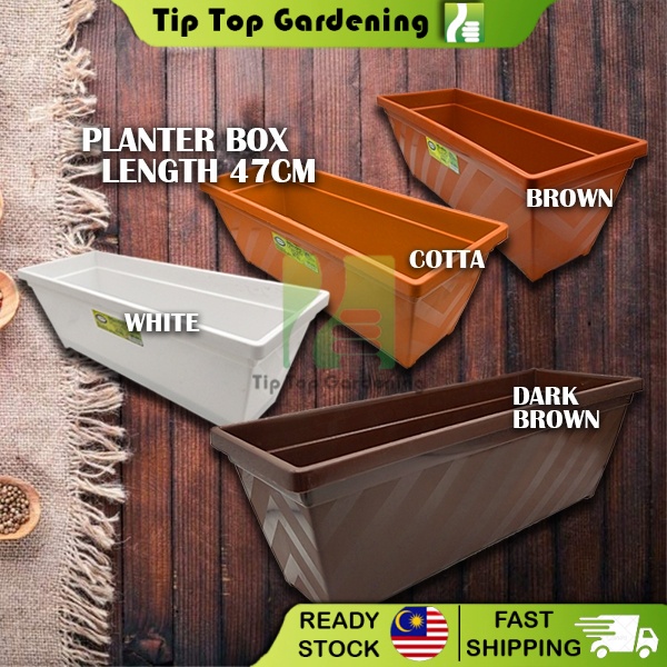LENGTH 47 CM GAFRI PLANTER BOX GPL 470 VEGETABLE GARDEN TOOLS PASU ...