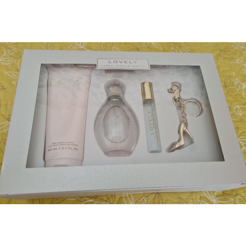 100% ORIGINAL SARAH JESSICA PARKER LOVELY 100ML EDP GIFT SET | Shopee Malaysia