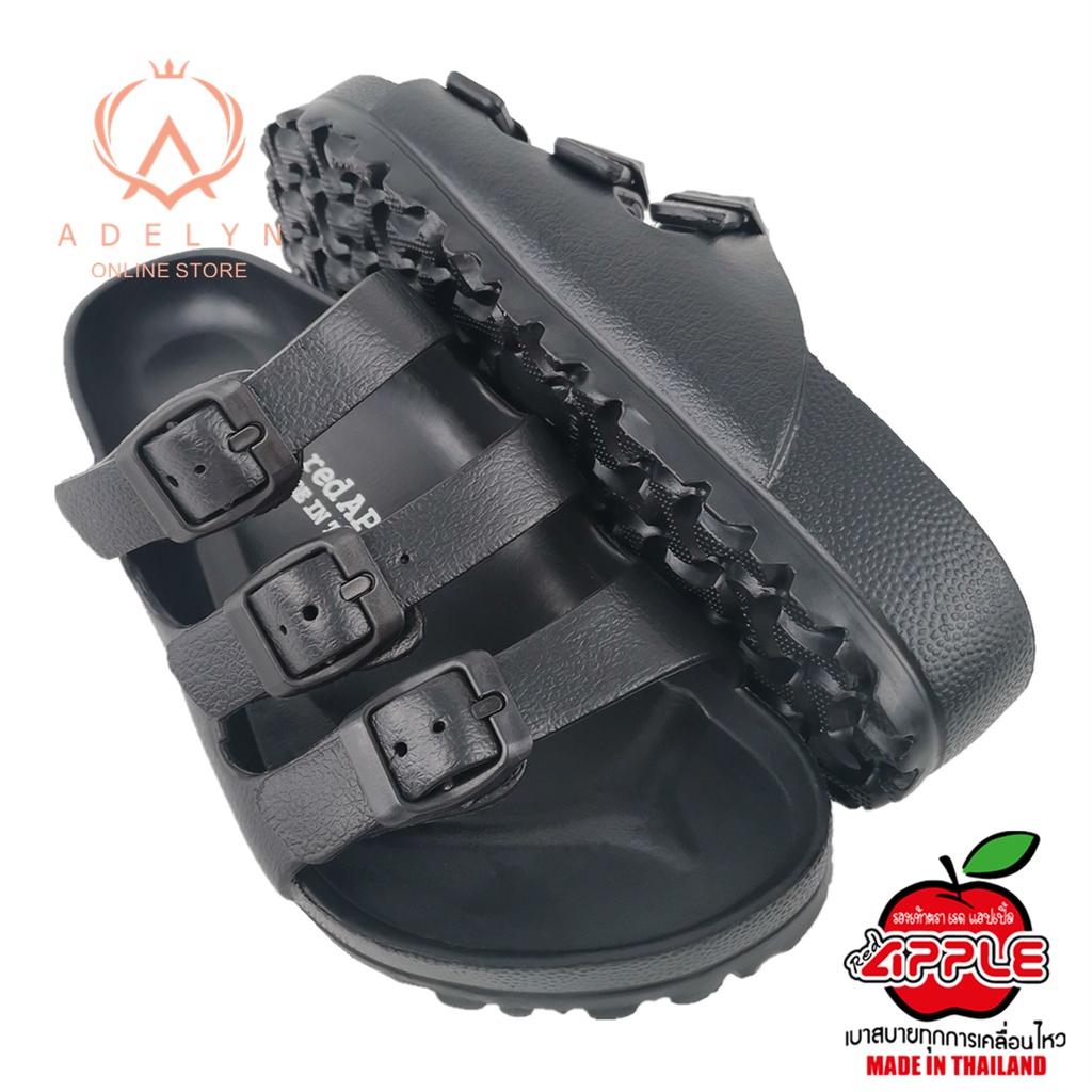 RED APPLE AD1 THAI SLIP-ONS MEN SANDAL REDAPPLE LADY WOMEN COUPLE ...