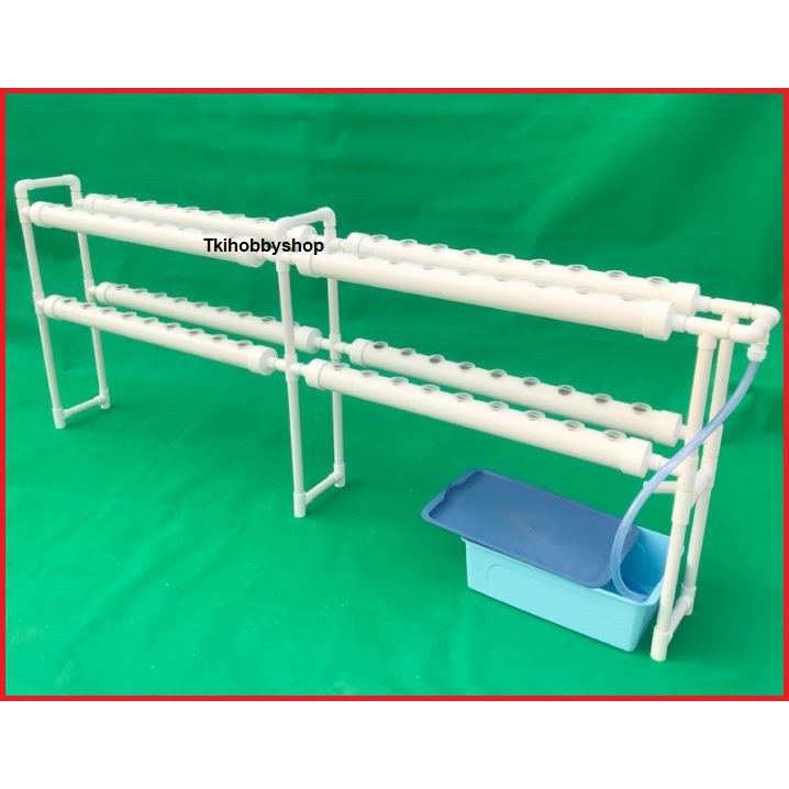 Hydroponic Set / Hidroponik Set 72 Holes Two Tier - DIY Hydroponics ...