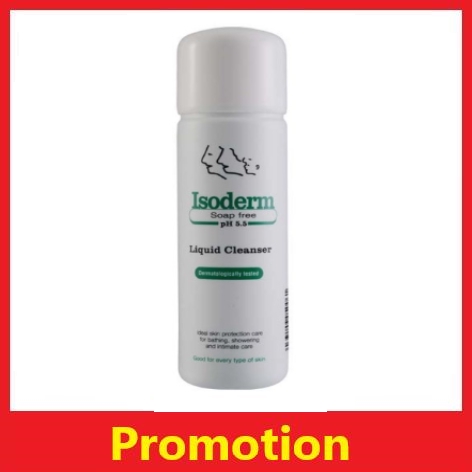 Isoderm Liquid Cleanser 250ml(Exp: 08/22)- To Prevent Skin Irritations ...