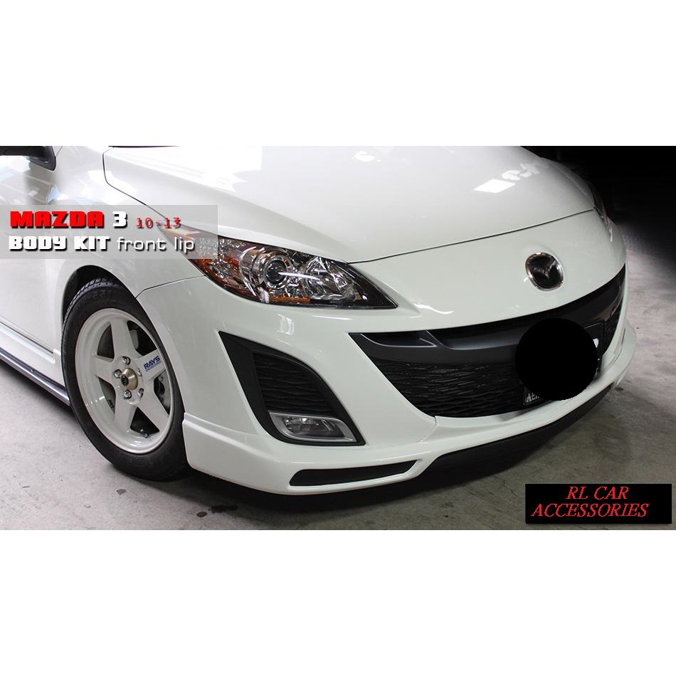 Mazda 3 sedan hatchback bodykit spoiler wing body kit front side rear ...