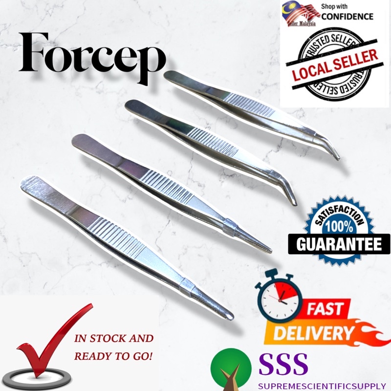 🔥[Cheapest in Town]🔥Forceps | Forsep (Stainless Steel),125mm | Shopee ...