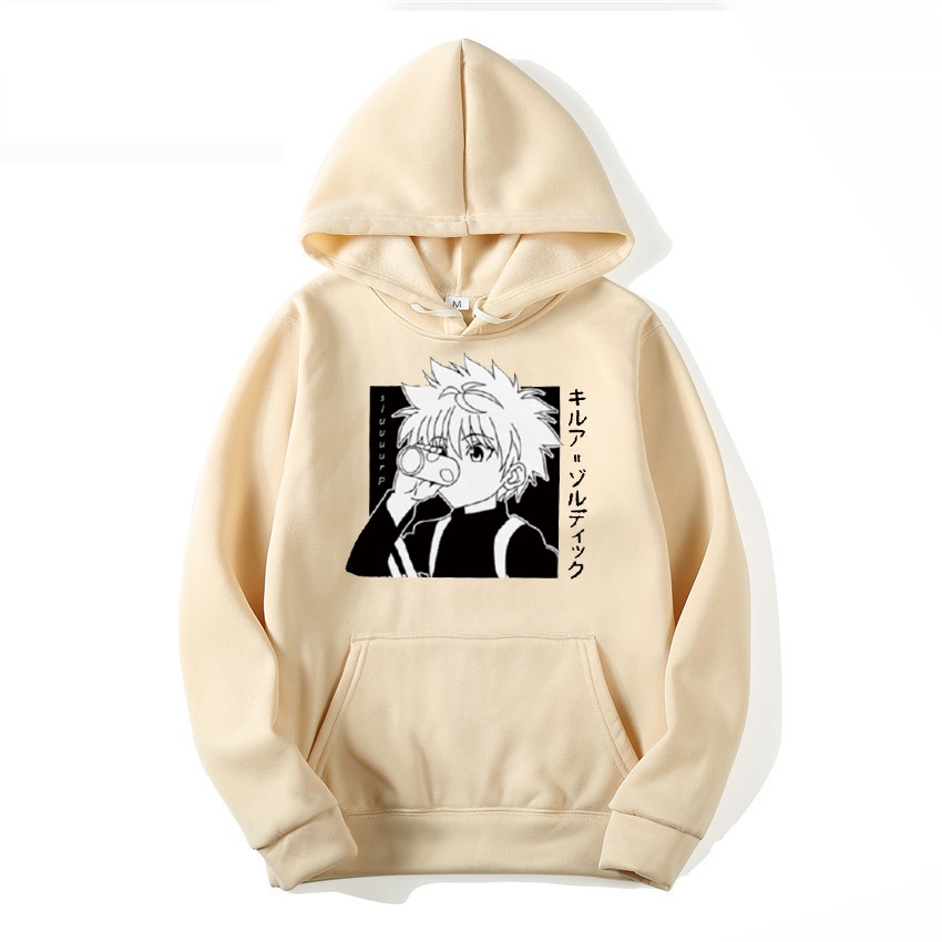 Kawaii Hunter X Hunter Men Pullover Unisex Hoodies Sweatshirt Killua ...