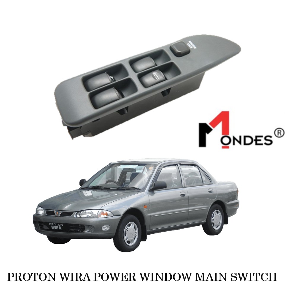 (100% MADE IN MALAYSIA) Suis tingkap Proton Wira Power Window MAIN ...