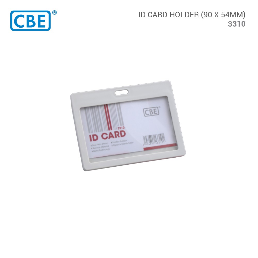 CBE 3310 ID Card Holder | Name Tag | 90 x 54MM | Shopee Malaysia