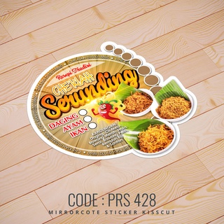 Sticker Serunding, Rendang, Pulut Kuning | Shopee Malaysia