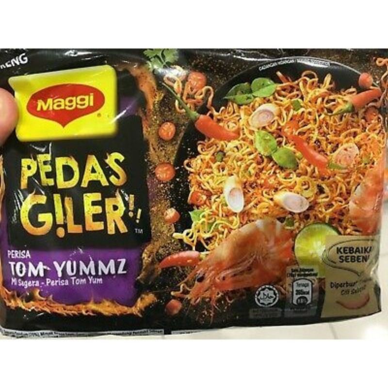 Maggi Mee / Pedas Giler / Curry / Chicken / Asam Laksa / Tom Yam / Sup ...