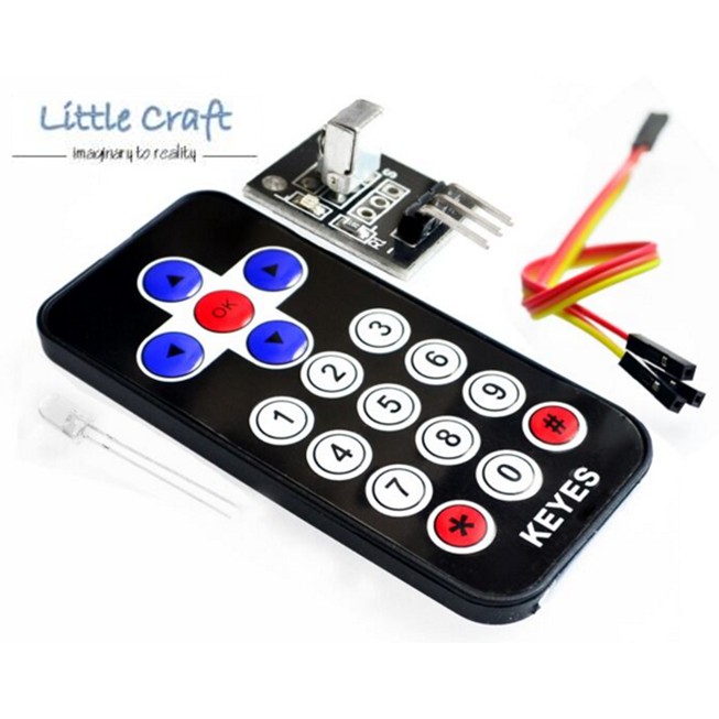 Infrared IR Wireless Remote Control Module Kits for Arduino, Respberry ...