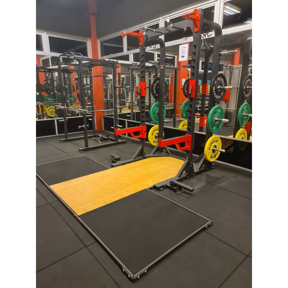 Premium Half Rack Power Rack Full Featured Commercial Use-RACK ONLY ...