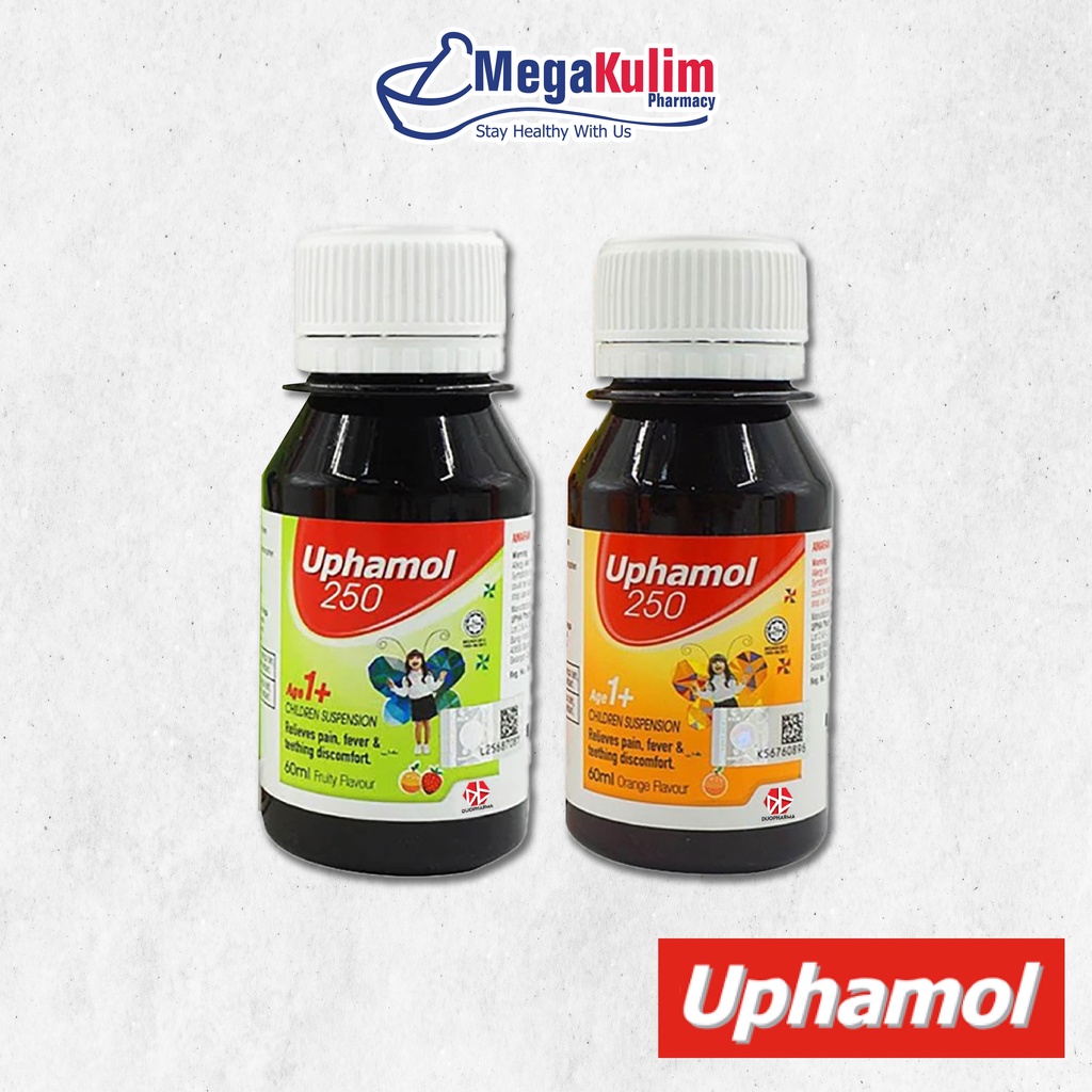 Uphamol 250 Children Suspension 100mL (Orange / Fruity) | Shopee Malaysia