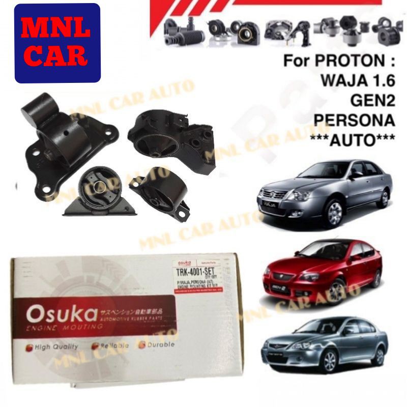 (1 YEARS WARRANTY) PROTON WAJA,GEN2,PERSONA AT/MT ENGINE MOUNTING SET | Shopee Malaysia