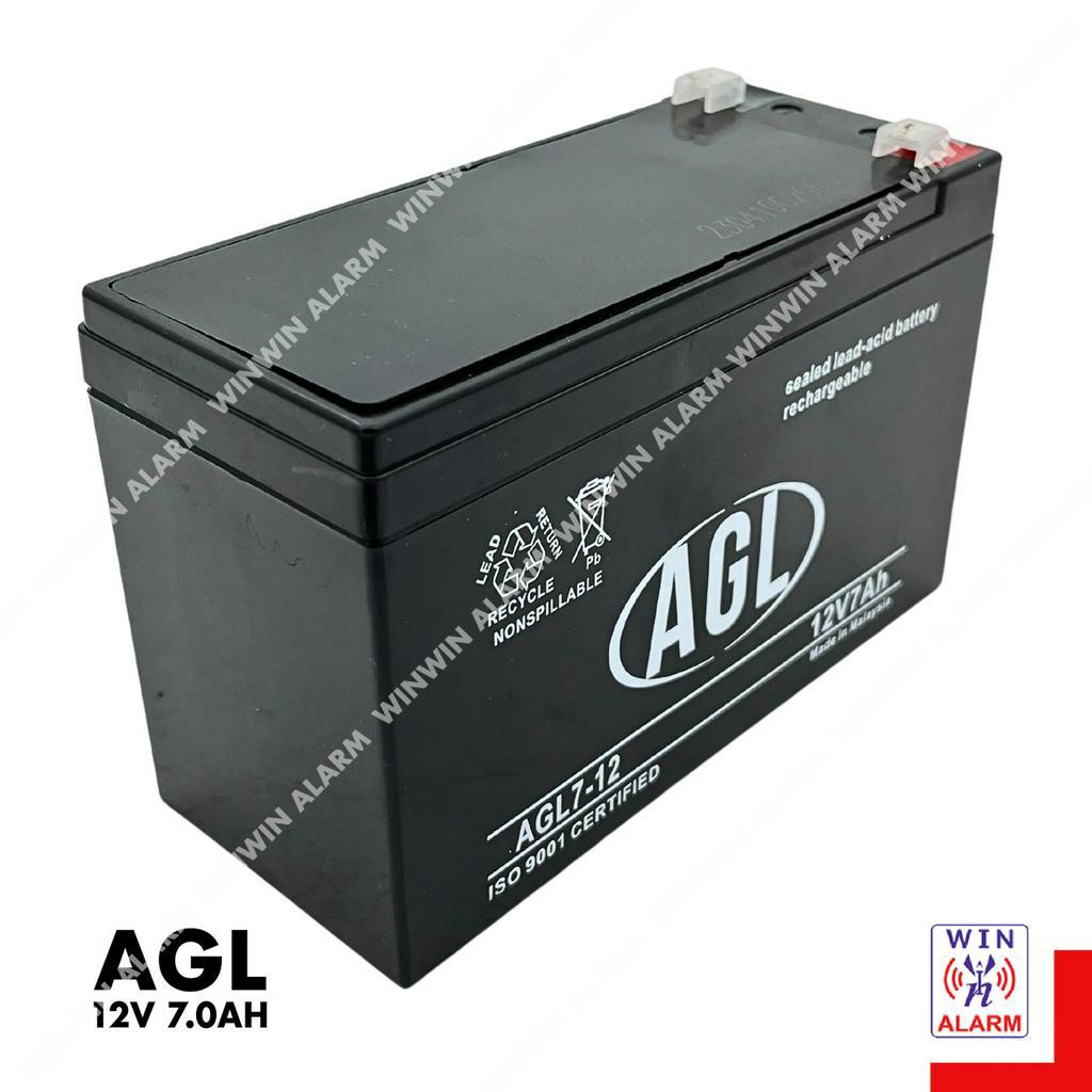 AGL 12V 7AH Rechargeable battery | Shopee Malaysia