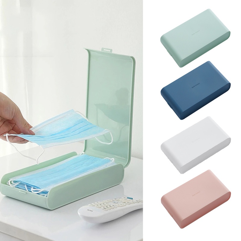 Waterproof Desktop Storage Box / Portable Disinfection Mask Organizer ...