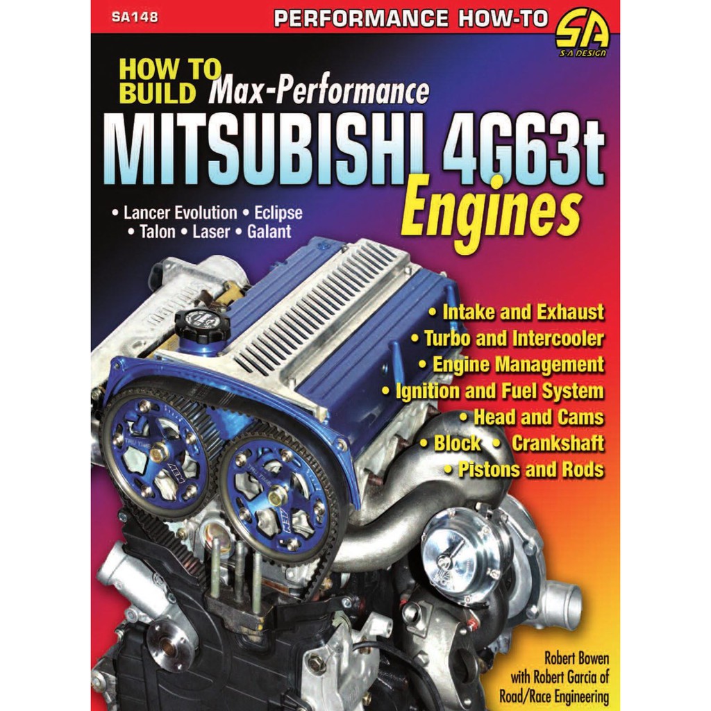 4G63 - HOW TO BUILD MAX-PERFORMANCE MITSUBISHI 4G63T ENGINE (2009) R ...