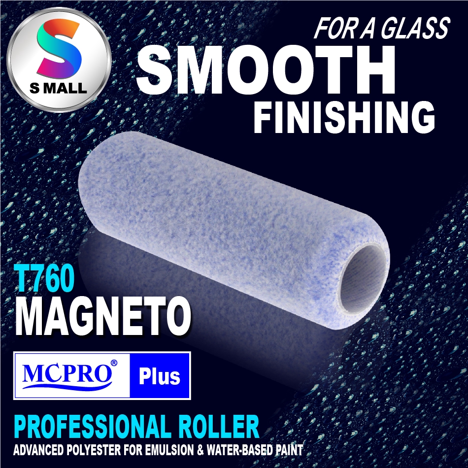 MCPRO 7" inch Paint Roller Refill Woven Polyester (15mm Pile Length ...