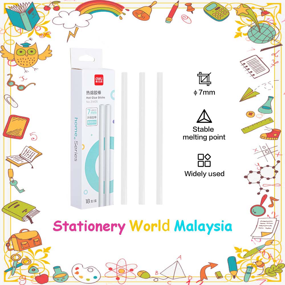 SWM Deli Hot-Melt Glue Stick Stable Melting Point Batang Gam Panas 热熔胶棒 ...