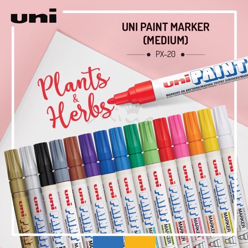 UNI PX20 PAINT MARKER (MEDIUM) | Shopee Malaysia