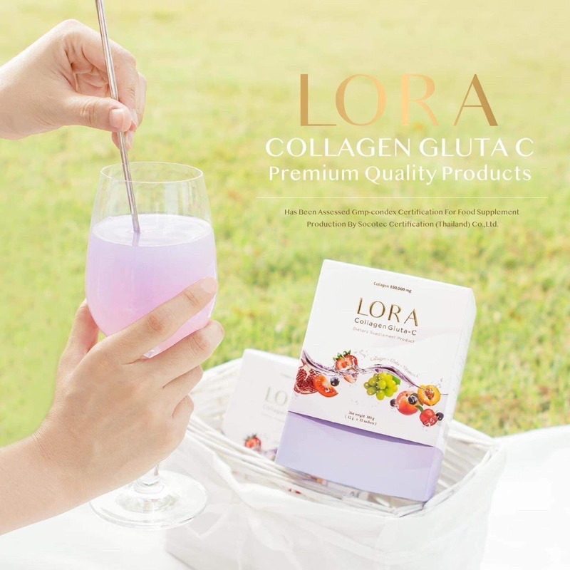 LORA Brand Collagen Gluta-C- Dietary Supplement Product Made in ...