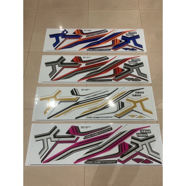 YAMAHA LC 135 LC135 NEW V2 V3 V4 V5 V6 V7 EXCITER ( 143 ) BODY STICKER ...