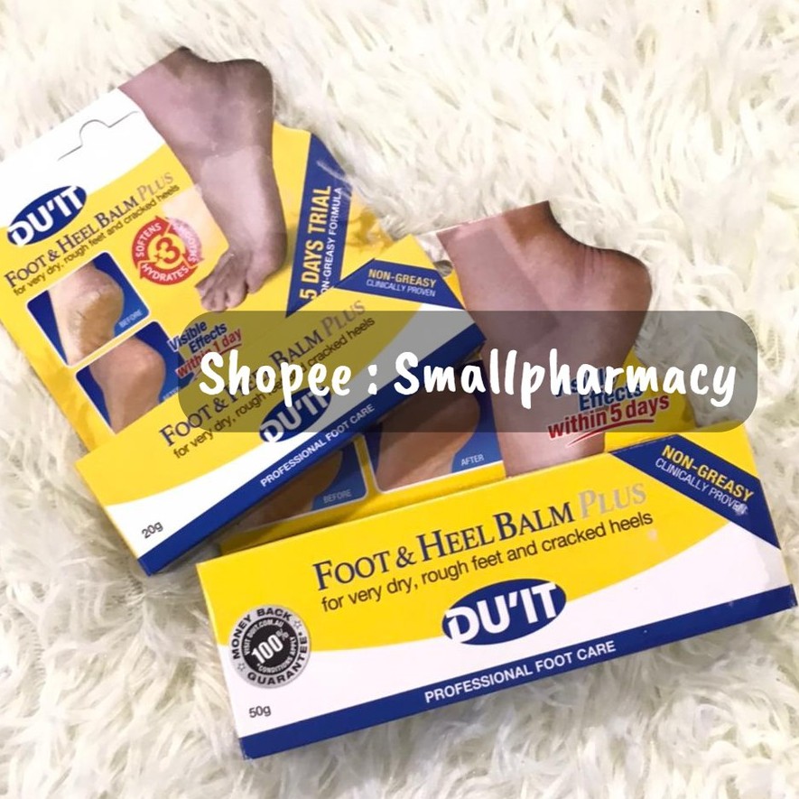 Duit DU'IT Foot & Heel Balm Plus 20ml / 50ml | Shopee Malaysia