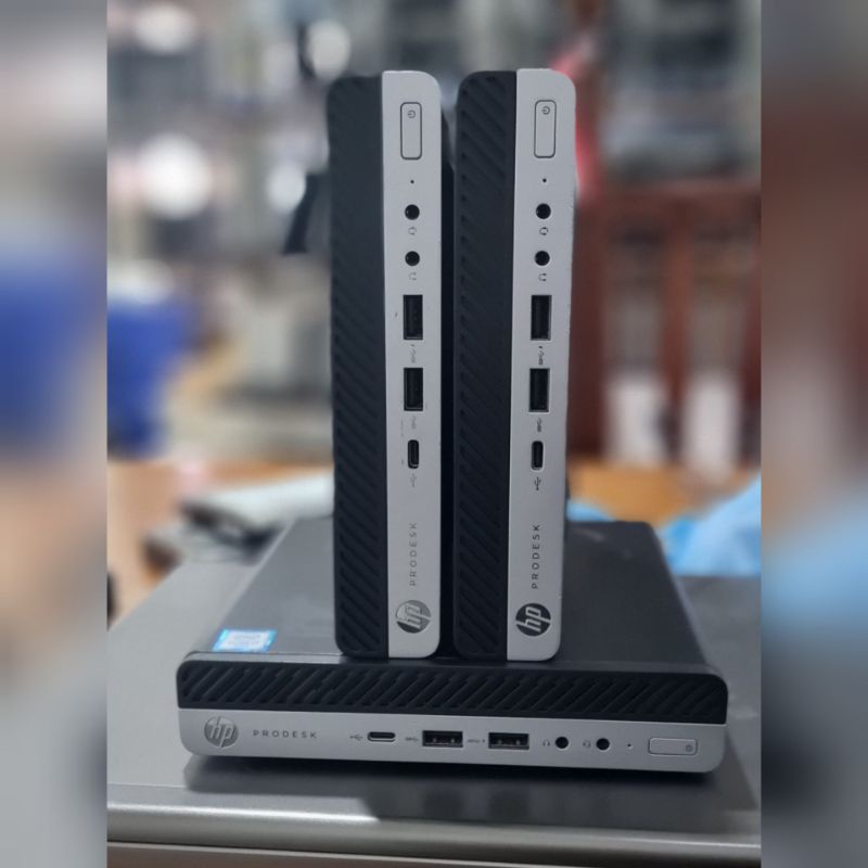 Mini PC HP PRODESK 600 G3 CORE I3 6100 RAM 4GB DDR4 HDD 500GB SATA 2 ...