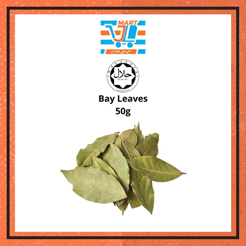 JL Mart Daun Briyani / Daun Salam / Bay Leaves 50g | Shopee Malaysia