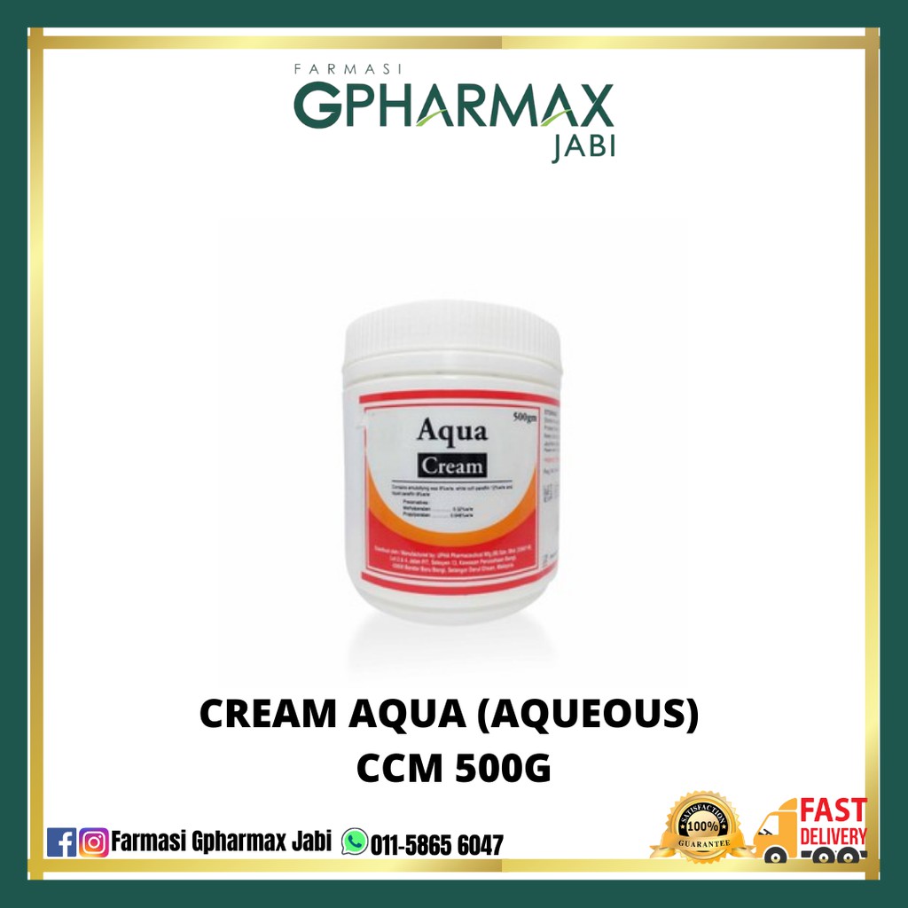 CREAM AQUA (AQUEOUS) CCM 500G | Shopee Malaysia