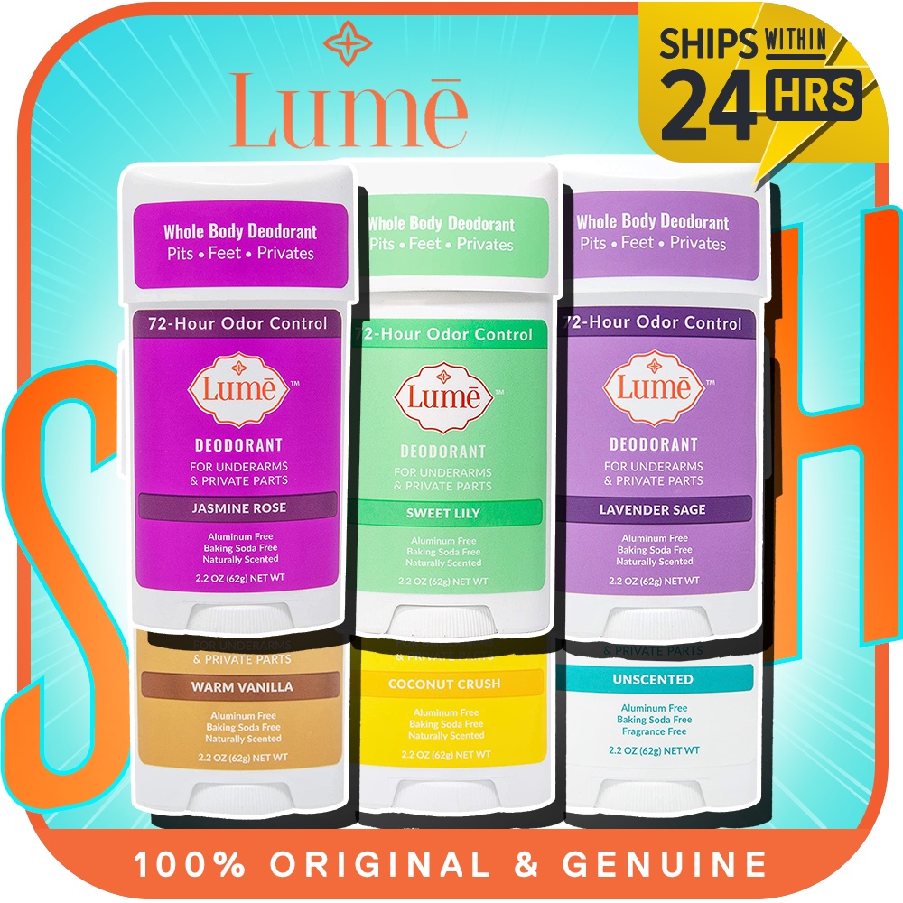 Lume Deodorant Cream Stick | Lume Solid Deodorant Stick l Whole Body ...