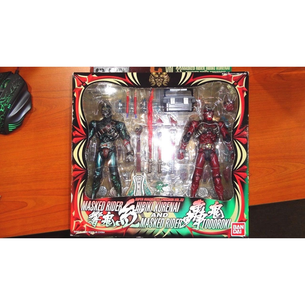 BANDAI S.I.C. SIC VOL:33 MASKED RIDER HIBIKI KURENAI & MASKED RIDER TODOROKI | Shopee Malaysia